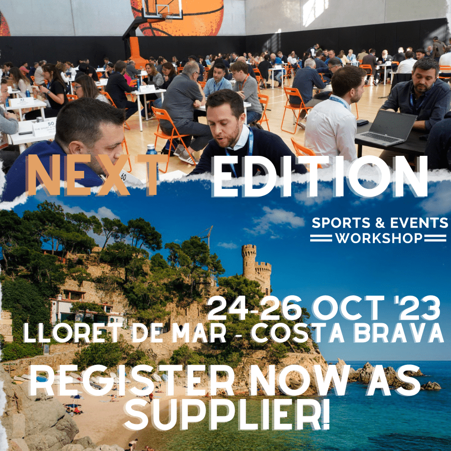 Come as Suppliers - Sports and Events Workshop